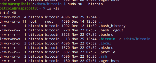 Error: Specified data directory "/home/bitcoin/.bitcoin" does not exist. · Issue #878 ...
