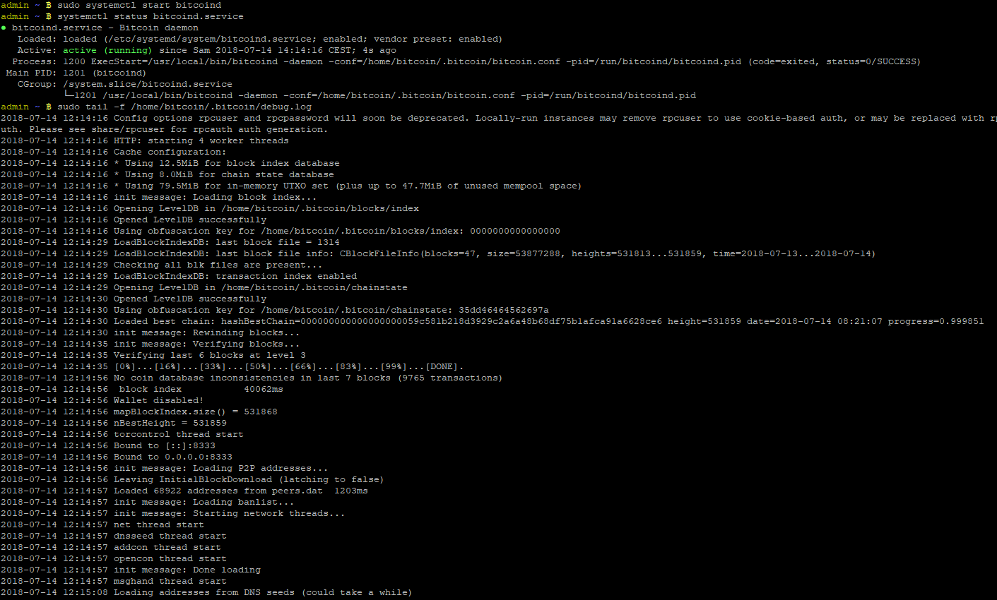 error: couldn't connect to server: unknown (code -1) · Issue #132 · raspibolt/raspibolt · GitHub