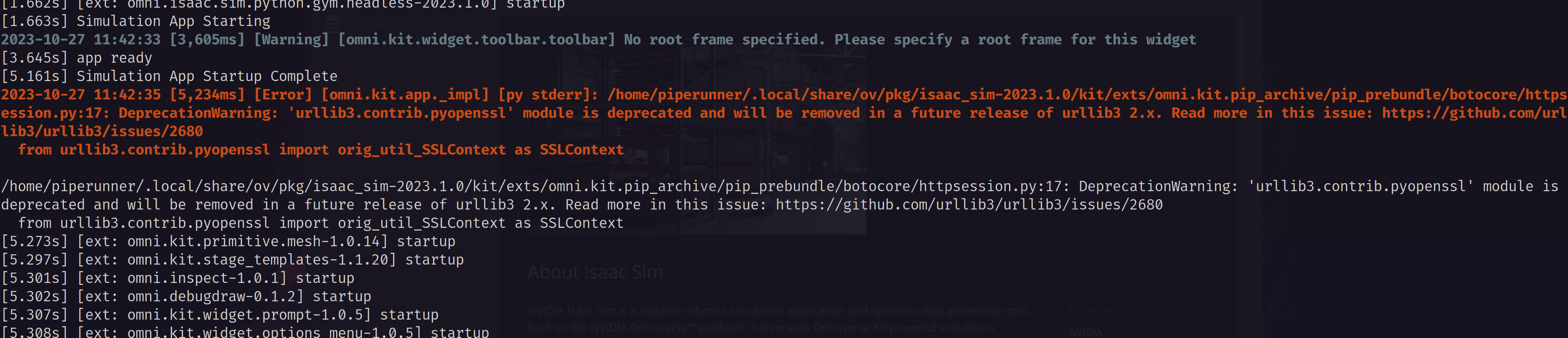 Getting blank stderr while training with OIGE · Issue #133 · Toni-SM ...