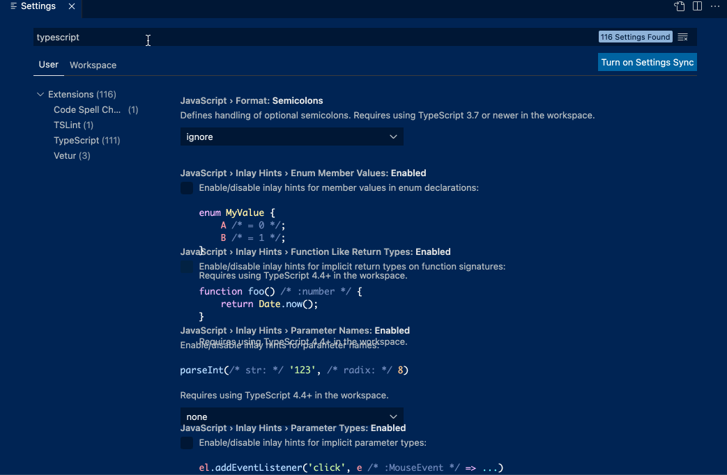 Settings view has invalid height panes · Issue #132627 · microsoft ...