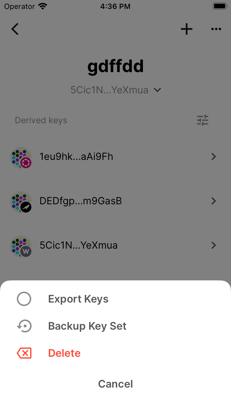 android: Key Set menu is confusing · Issue #1707 · novasamatech/parity-signer · GitHub