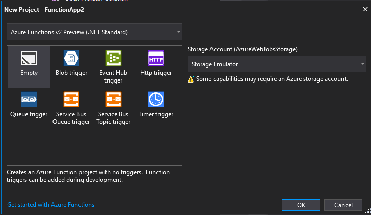 Visual Studio new project wizard still shows preview · Issue #1105 ...