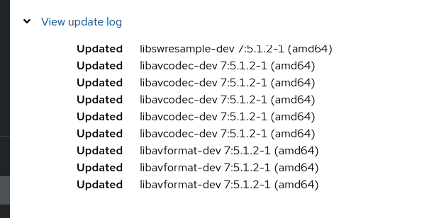 System Update Displays Broken Log Output Using Packagekit Aptcc 12 3787