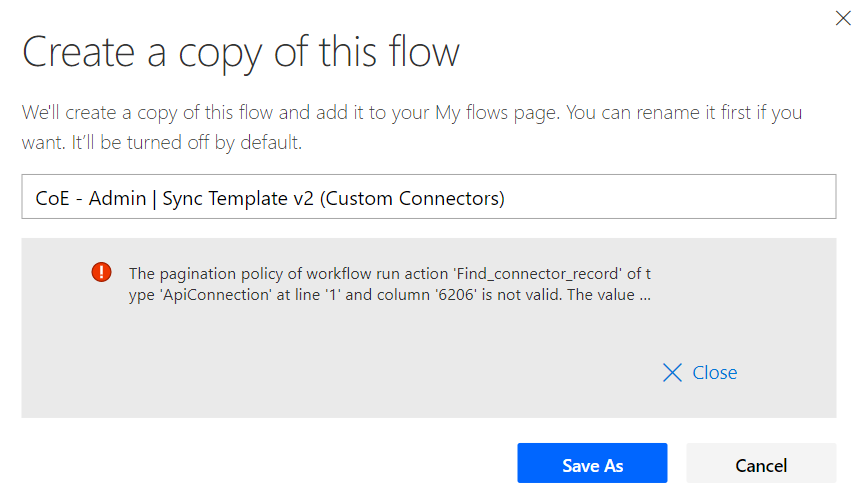 [BUG]: Admin|Sync Template v2 (Custom Connectors) & (Flows) · Issue #424 · microsoft/powerapps ...