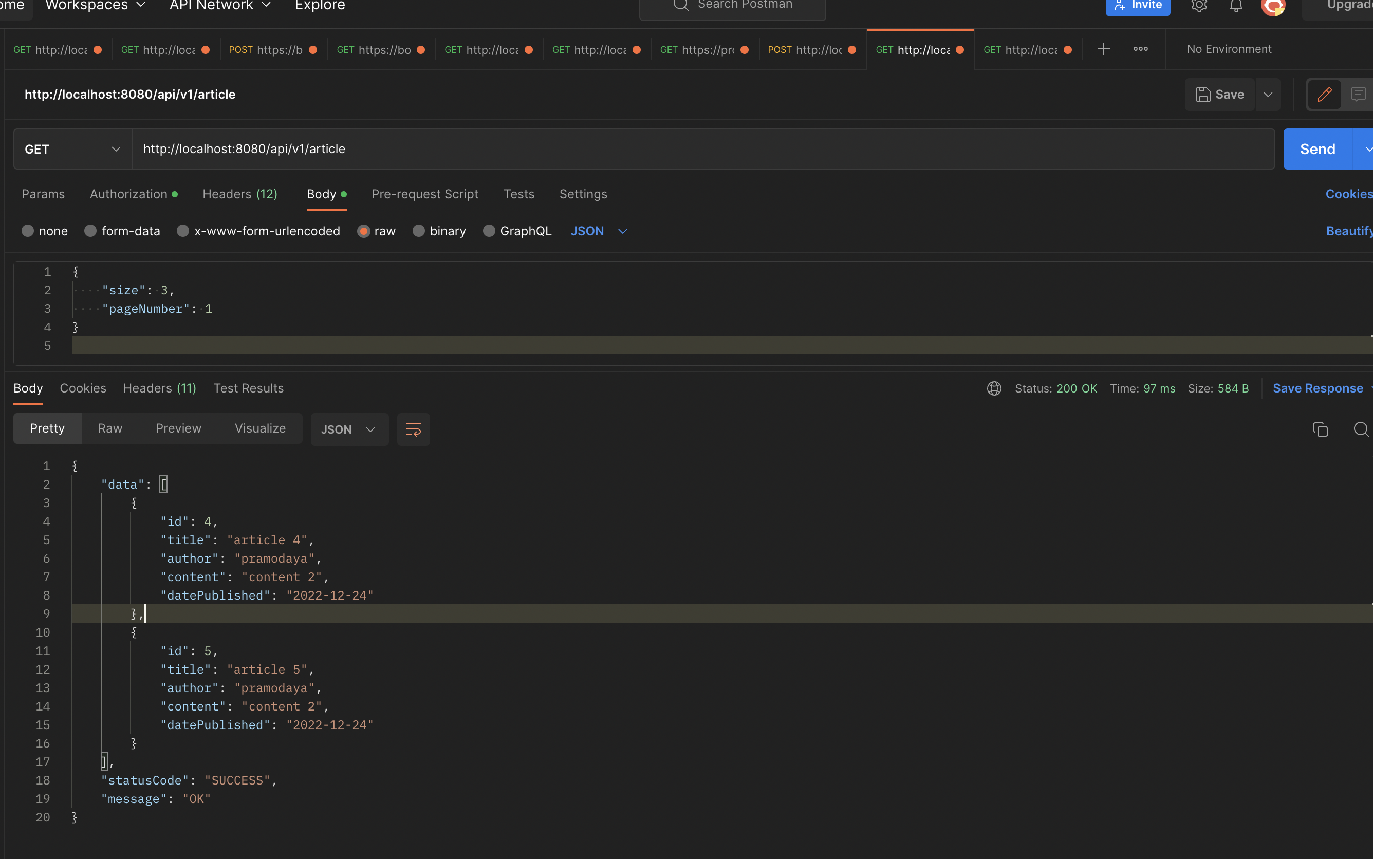 GitHub - pramodaya/Article-List