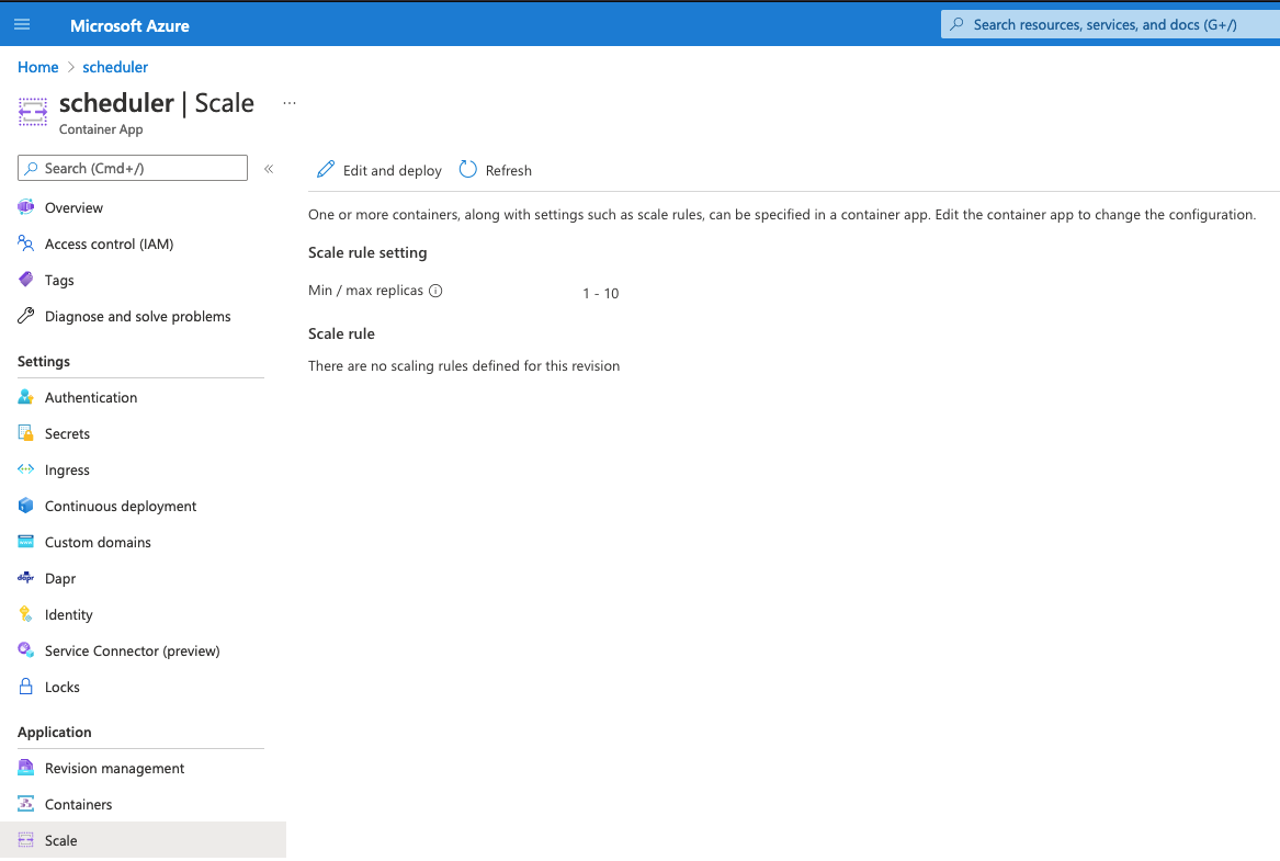 Update Documentation On Default Scaling Rules · Issue 348 · Microsoft Azure Container Apps · Github