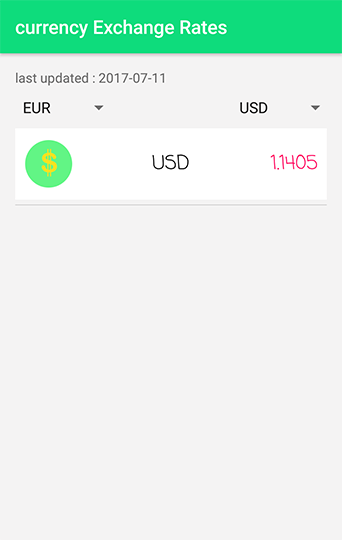 GitHub - ahmdkhled/currencyExchangeRates: Android app that get latest ...