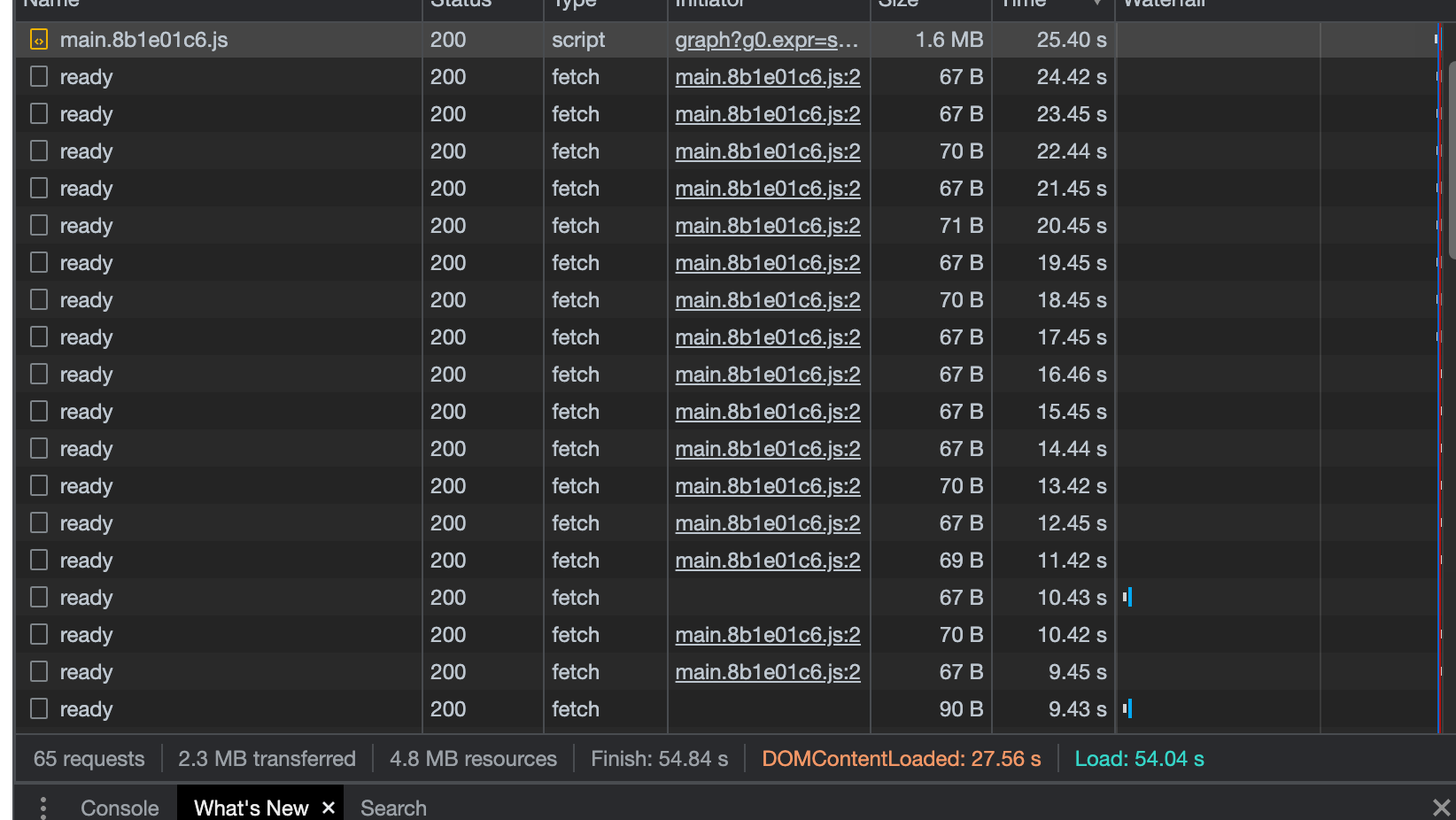 prometheus-frontend taking 20-30s to initially load · Issue #460 ...