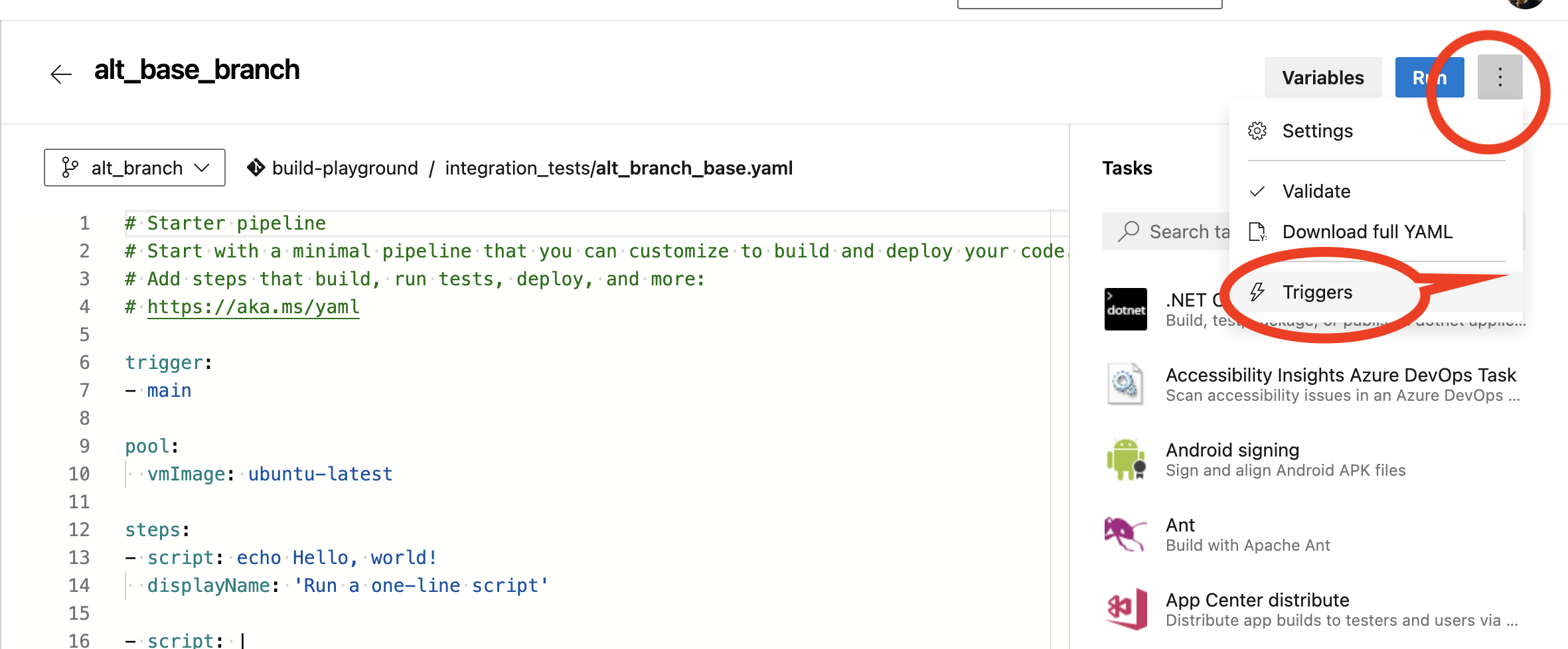 [Support]: Azure DevOps audit trying to pull from nonexistent, non-default branch · Issue #60 ...