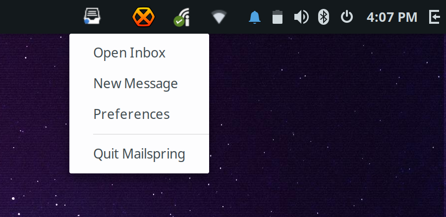 [Feature Request] Desktop Actions Menu · Issue #1311 · Foundry376/Mailspring · GitHub