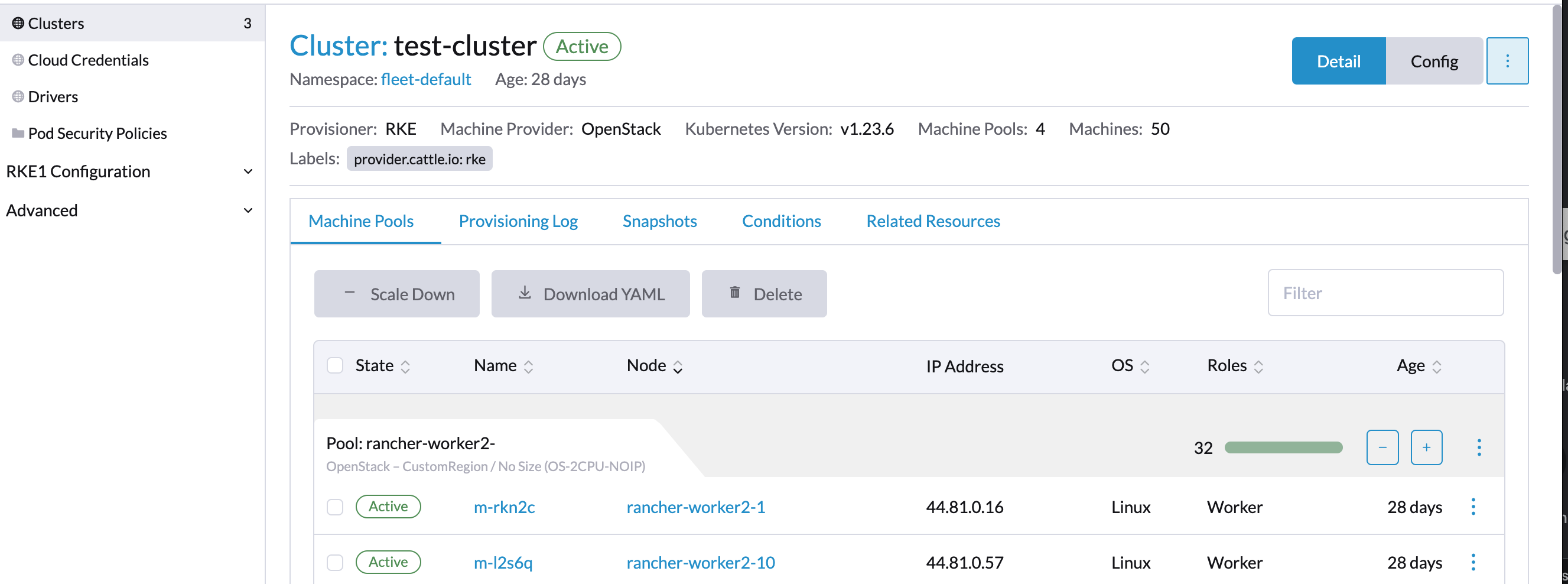 Cluster Management Machine List Should Sort By Node Not Name · Issue 6297 · Rancherdashboard