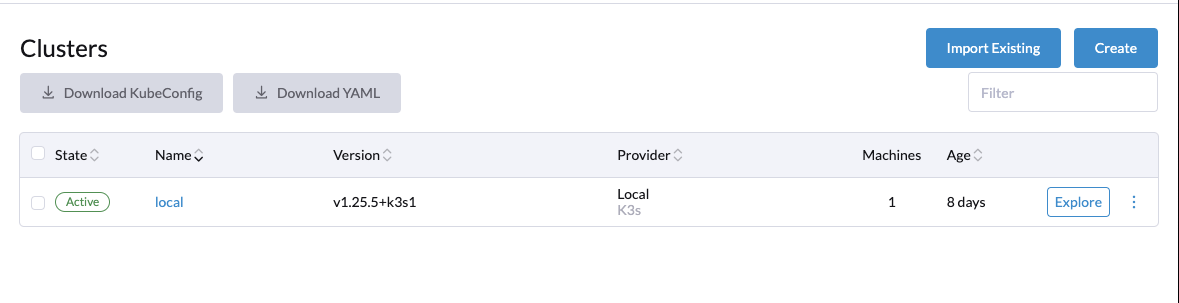 Spacing between buttons and filter box is brokend · Issue #7983 · rancher/dashboard · GitHub