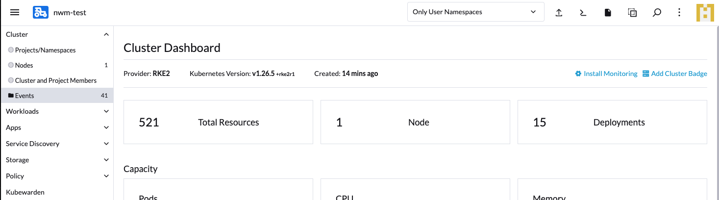 Remove Cluster Tools button · Issue #9228 · rancher/dashboard · GitHub