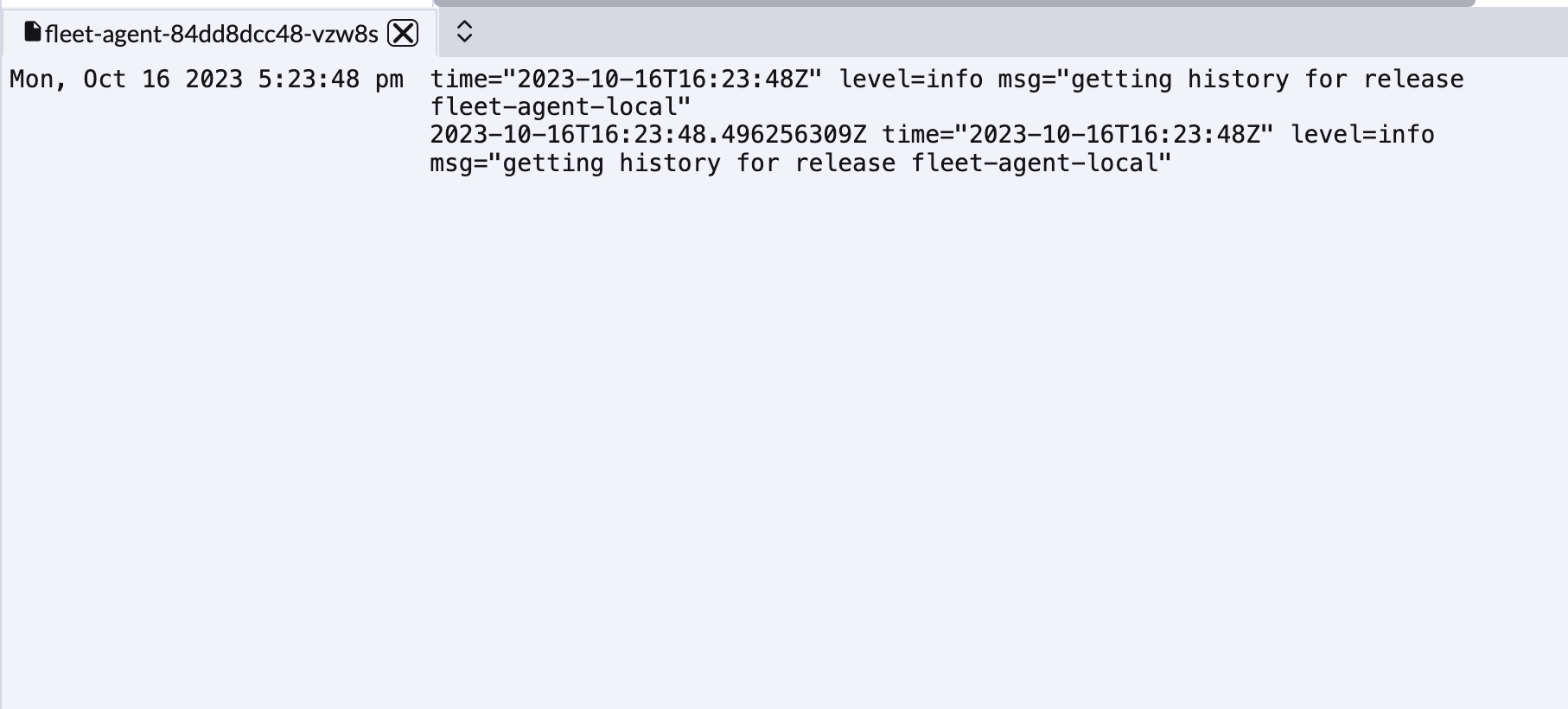 Container logs do not render correctly · Issue #9931 · rancher/dashboard · GitHub