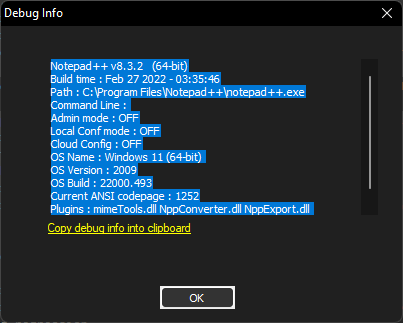 notepad++ 8.3.2 crashes on Windows 7 · Issue #11349 · notepad-plus-plus ...