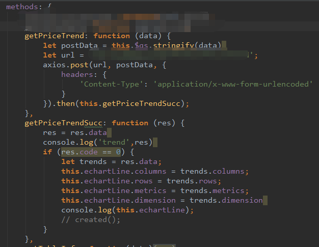 请问如何调用后跳数据？ · Issue #311 · ElemeFE/v-charts · GitHub