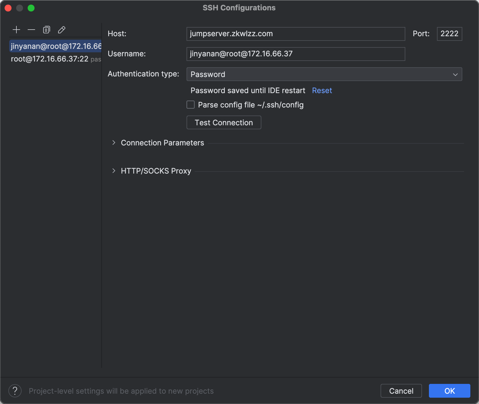 [Question] idea gateway 通过Jumpserver直连资产时报错 · Issue #12179 · jumpserver/jumpserver · GitHub