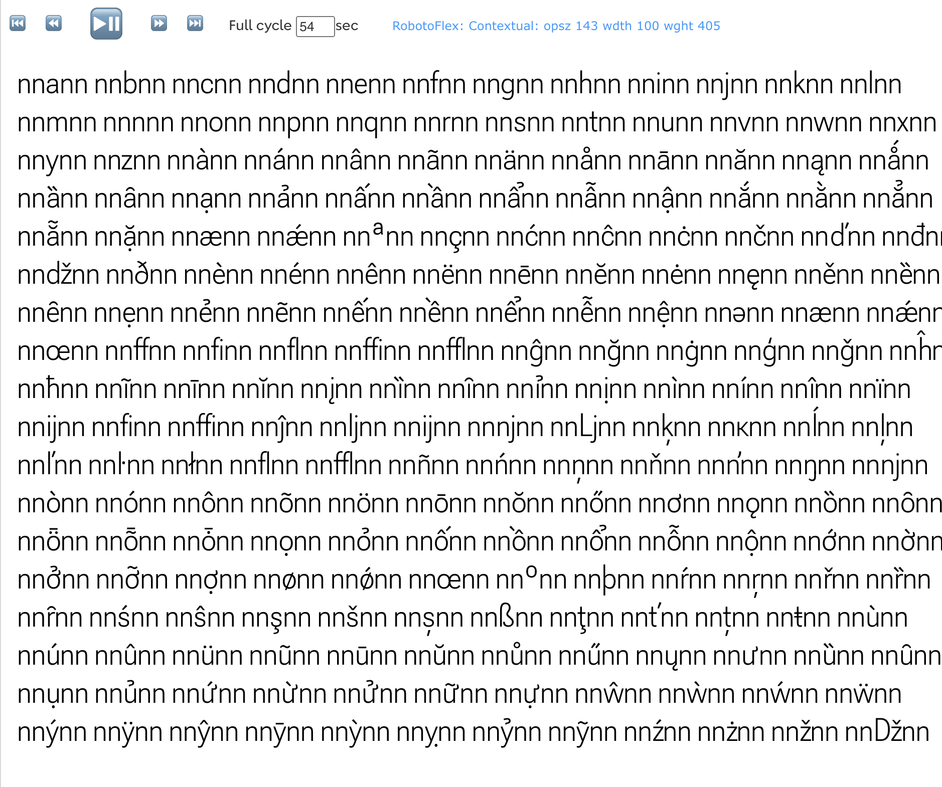 Glyph widths need review · Issue #110 · googlefonts/roboto-flex · GitHub