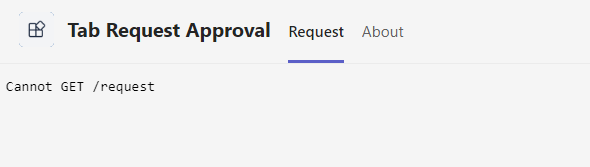 Cannot GET /api/request · Issue #426 · OfficeDev/Microsoft-Teams ...
