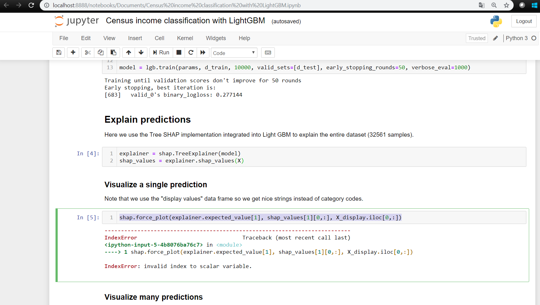 Census Income Classification with LightGBM not reproducible ...