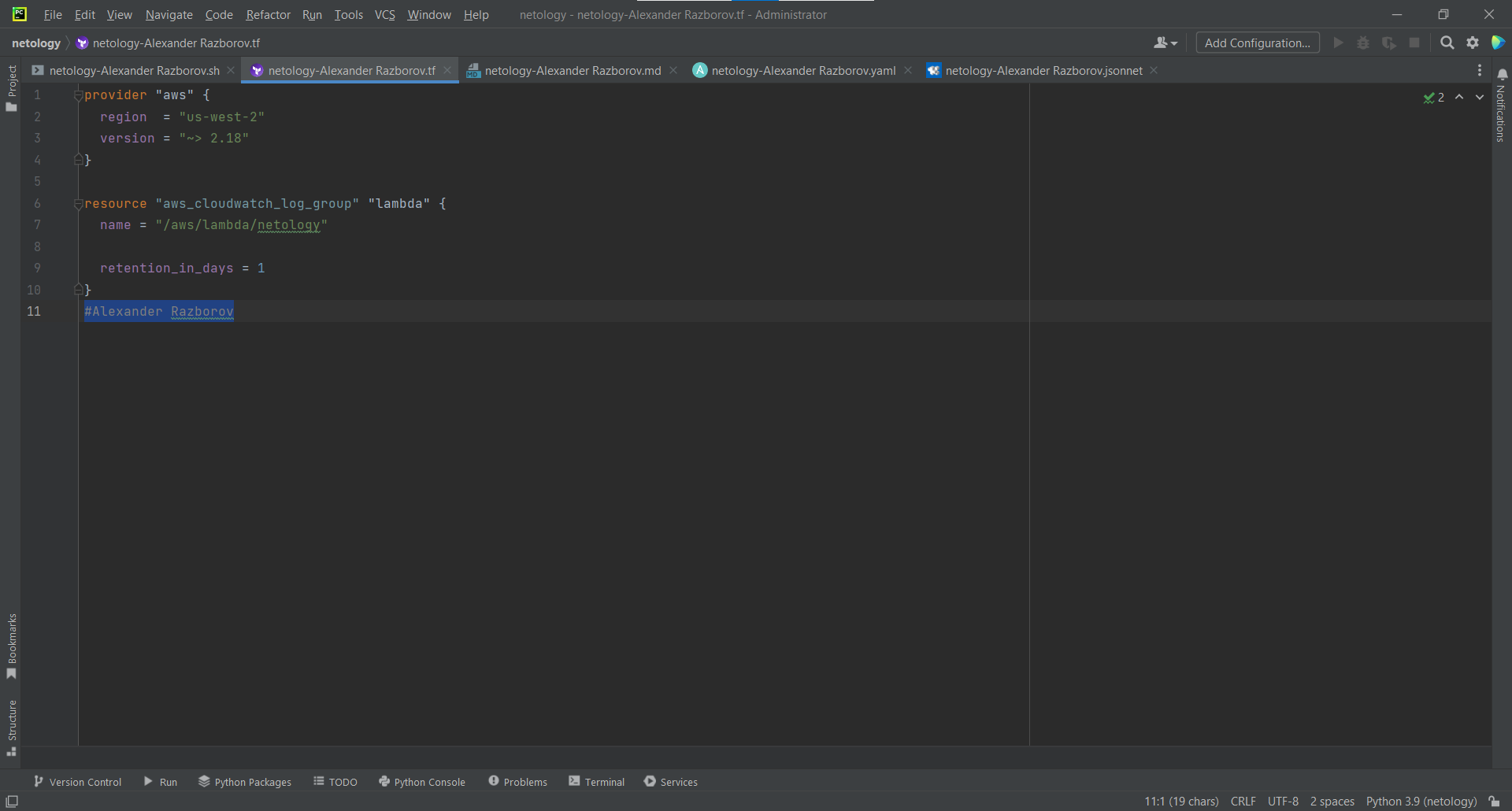 GitHub - Razbor/Netology