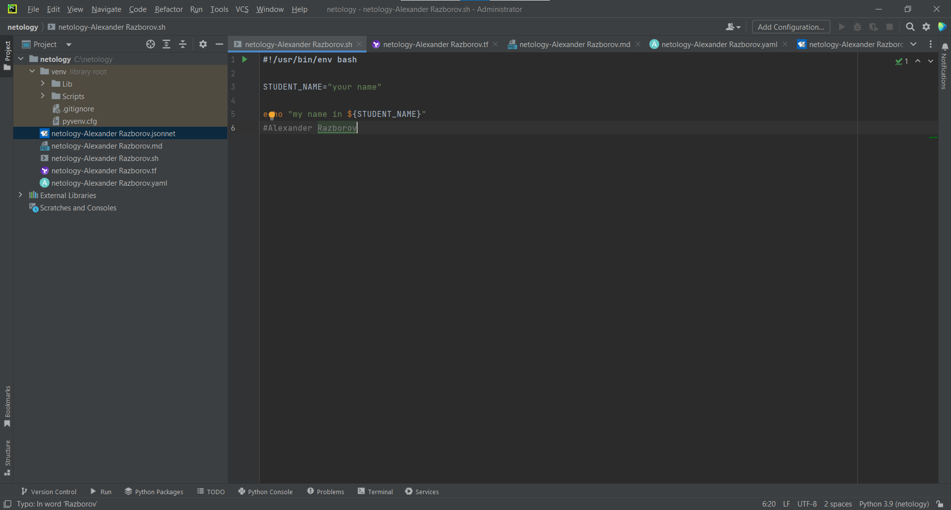 GitHub - Razbor/Netology