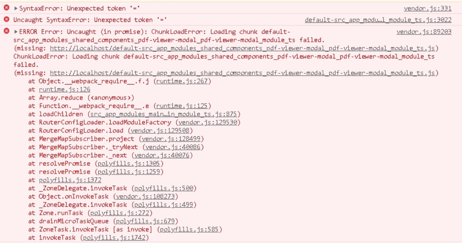 Ionic App Chunk Error · Issue 885 · Vadimdez Ng2 Pdf Viewer · Github