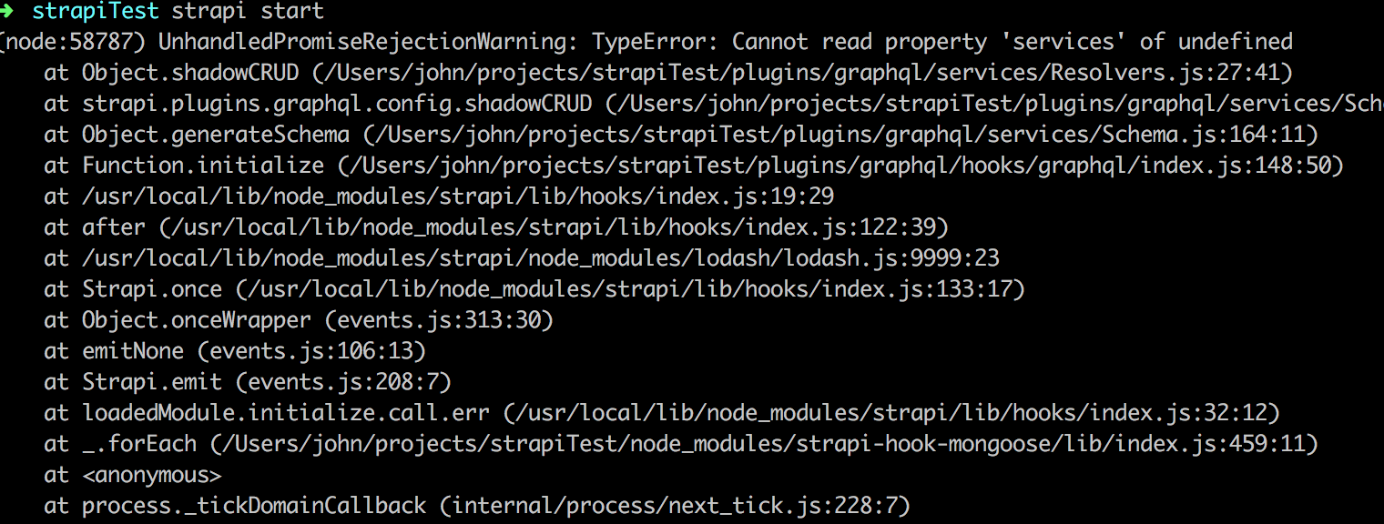 Infinite loading when creating new entry · Issue #1957 · strapi/strapi · GitHub