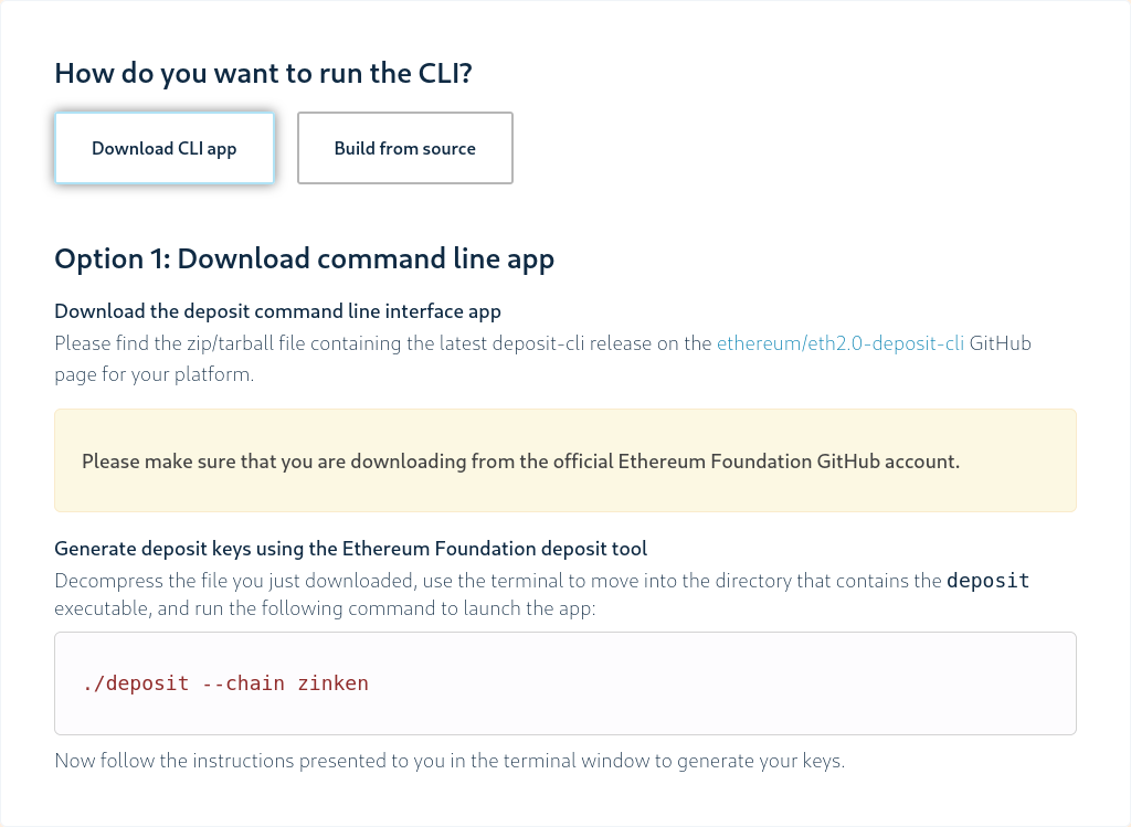 Add recommendation to check checksums on launchpad · Issue #212 · ethereum/staking-launchpad ...