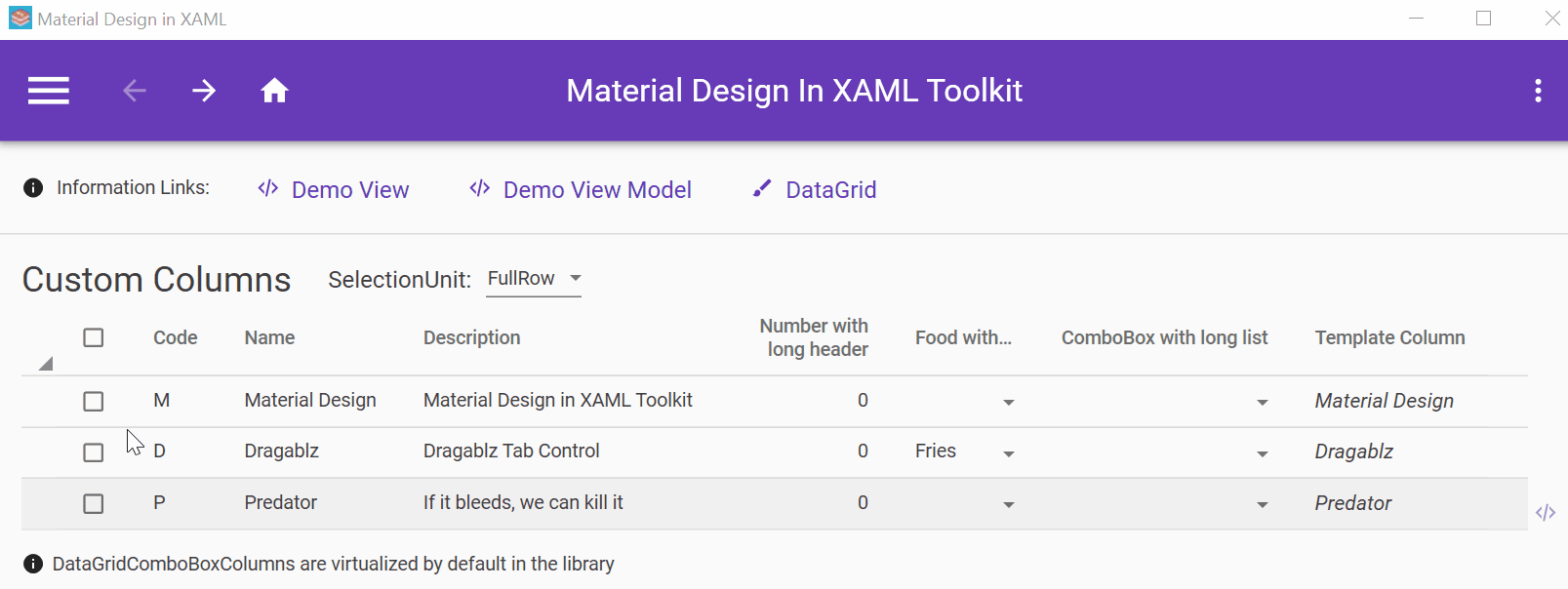 Demo app - "Select all" checkbox not working in DataGrid demo · Issue #3032 ...