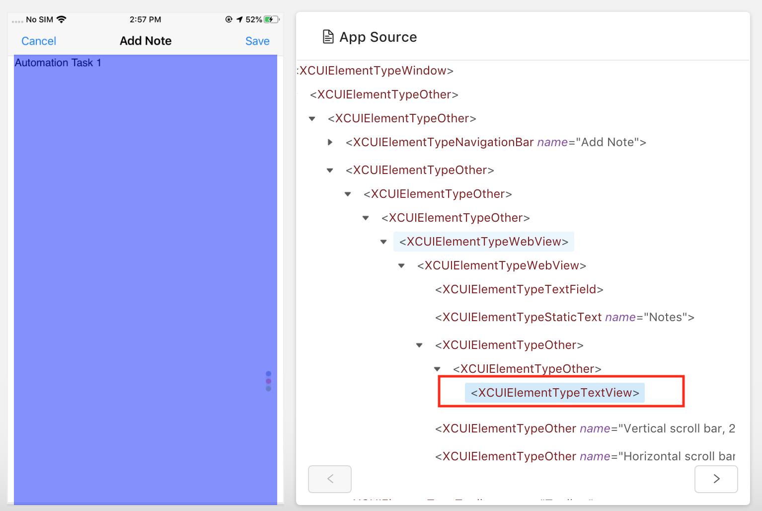 sendKeys on XCUIElementTypeTextView is typing 1 character at a time and fails out with ...