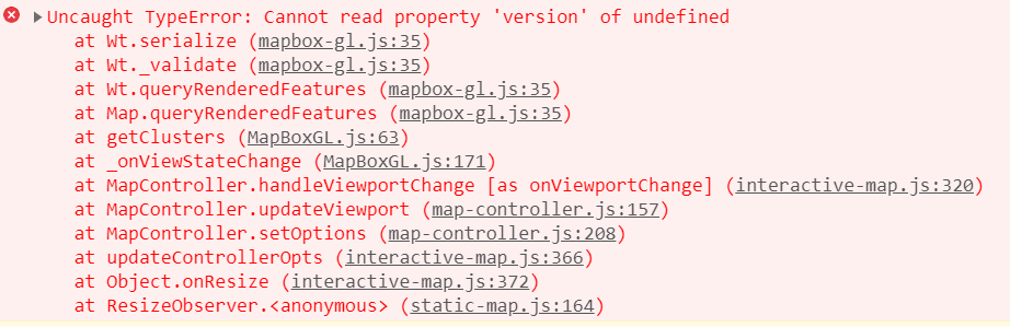 Cannot read property 'version' of undefined · Issue #1325 · visgl/react-map-gl · GitHub