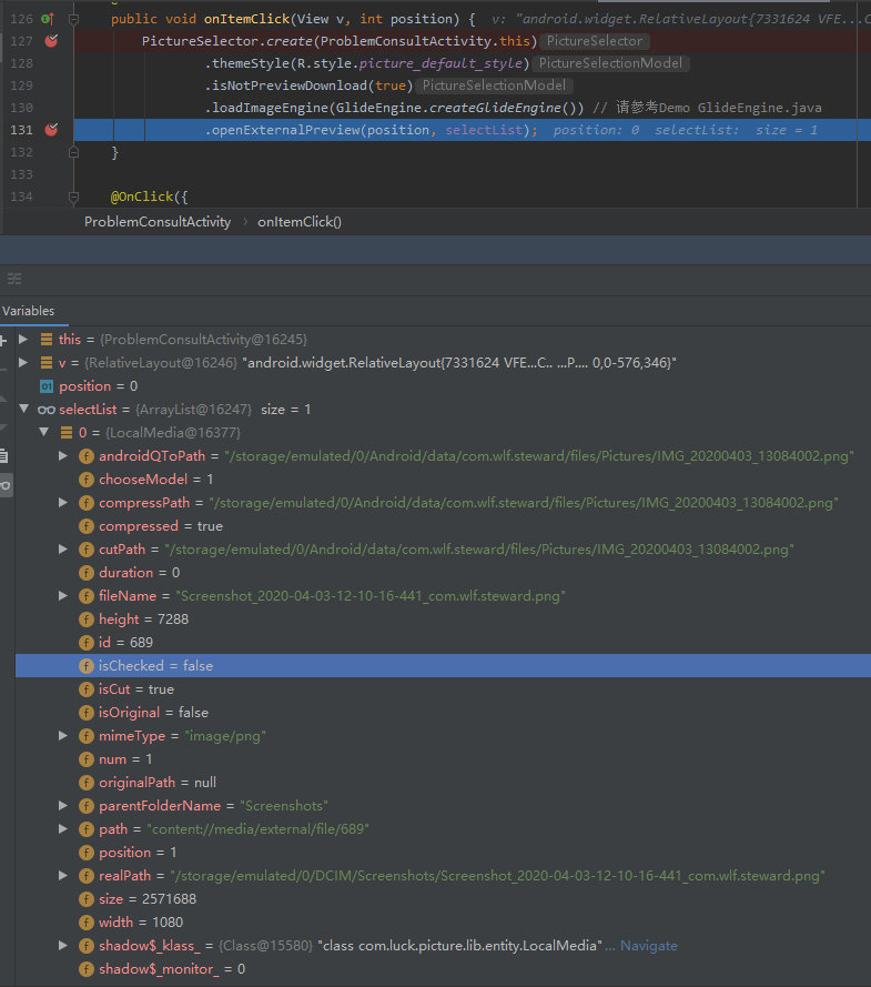 版本2.5.1 最新版本 长图预览加载不出来问题，机型是小米10，android10 · Issue #1311 · LuckSiege/PictureSelector · GitHub