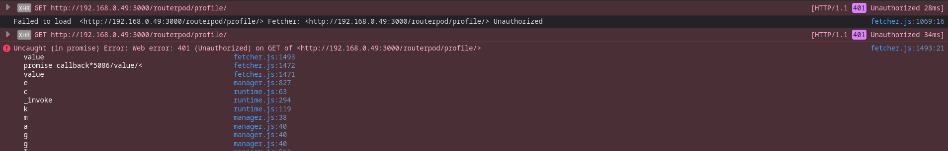 Unauthorized error when baseUrl is router IP address · CommunitySolidServer CommunitySolidServer ...