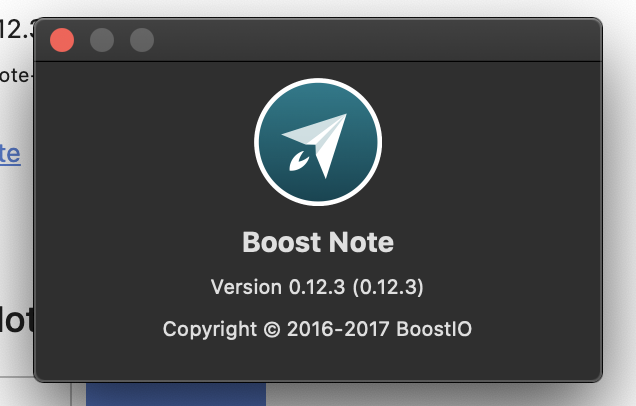 Copyright date is 2017 in the app About dialog · Issue #753 · BoostIO/BoostNote-App · GitHub