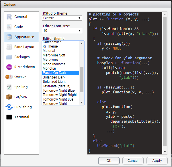 External Notebook Panes Appearance in RStudio Server v1.1.383 · Issue ...
