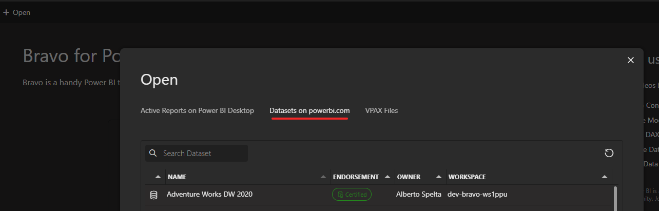 Error 200: Unspecified connection. Version: 0.9.6 (0.9.8291.23631) · Issue #492 · sql-bi/Bravo ...
