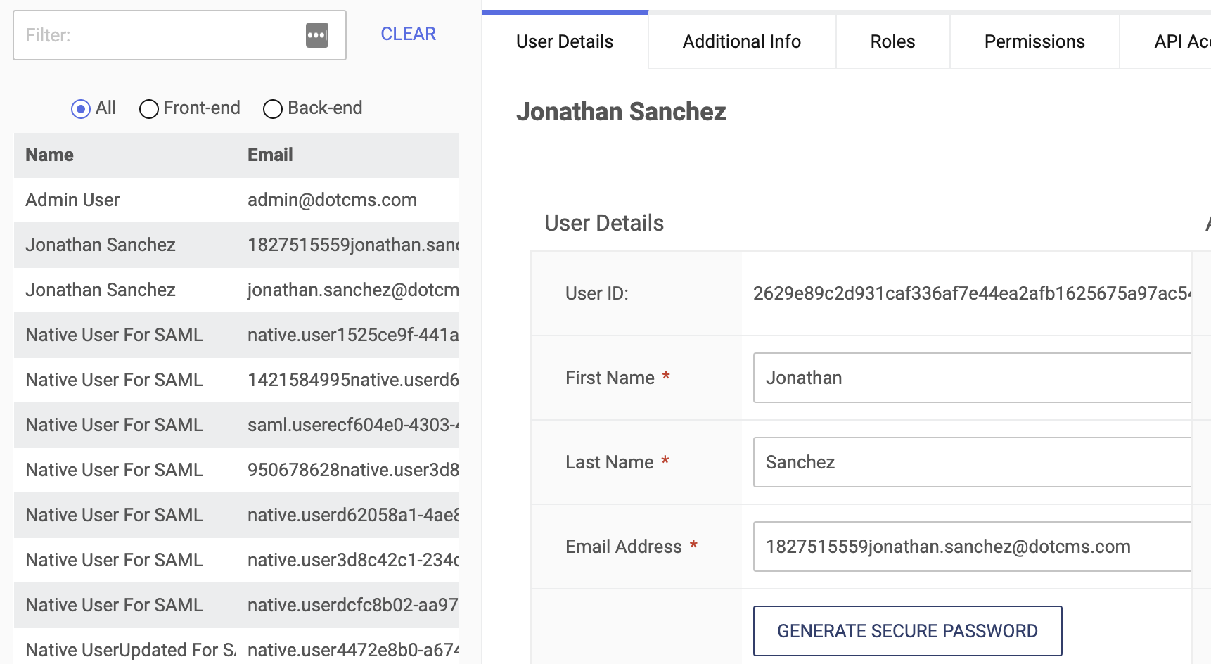 SAML Allow Users with repeat email · Issue #24138 · dotCMS/core · GitHub