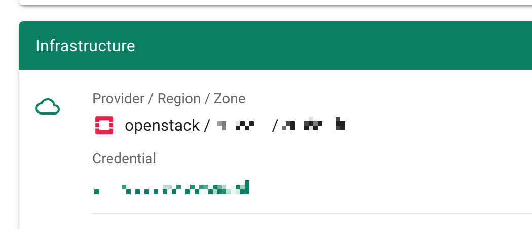 Show project name in section "infrastructure" · Issue #1375 · gardener/dashboard · GitHub