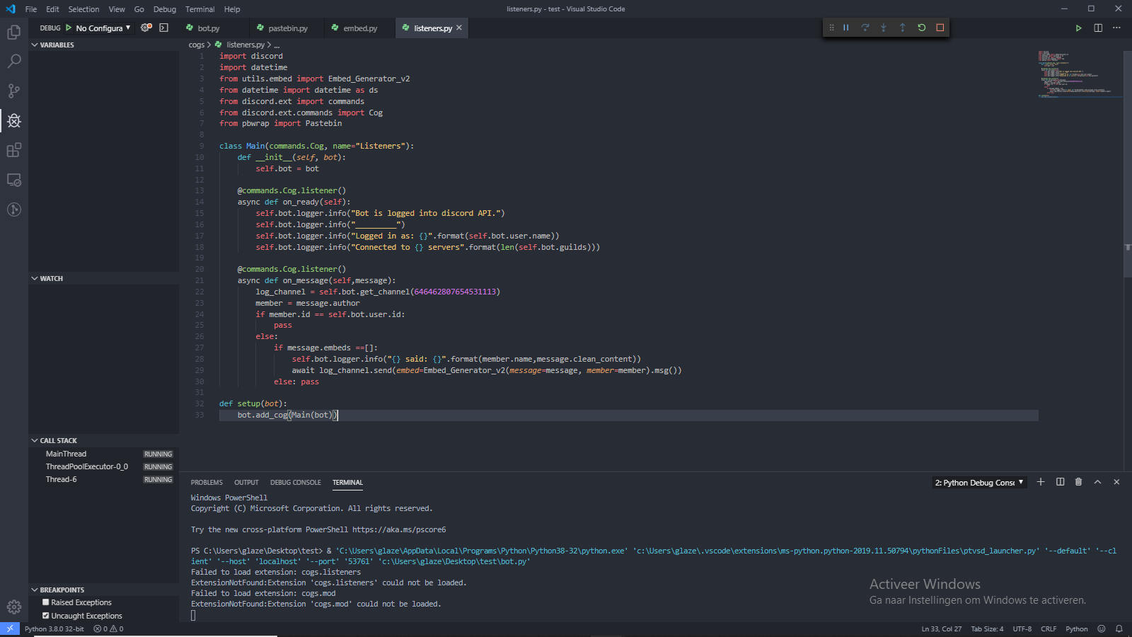 Getting consecutive unable to load cog.cog_name when using relative imports · Issue #2447 ...