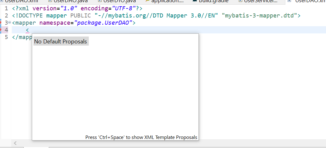 Mybatis Xml Cannot Complete The Automatic Prompt · Issue 701 · Spring Projects Sts4 · Github