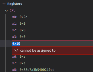 DAP doesn't appear to be sending a request to GDB for modifying a ...