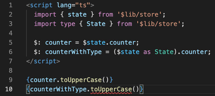 Type inference of store not working for custom stores (specifically, overmind-svelte) · Issue ...