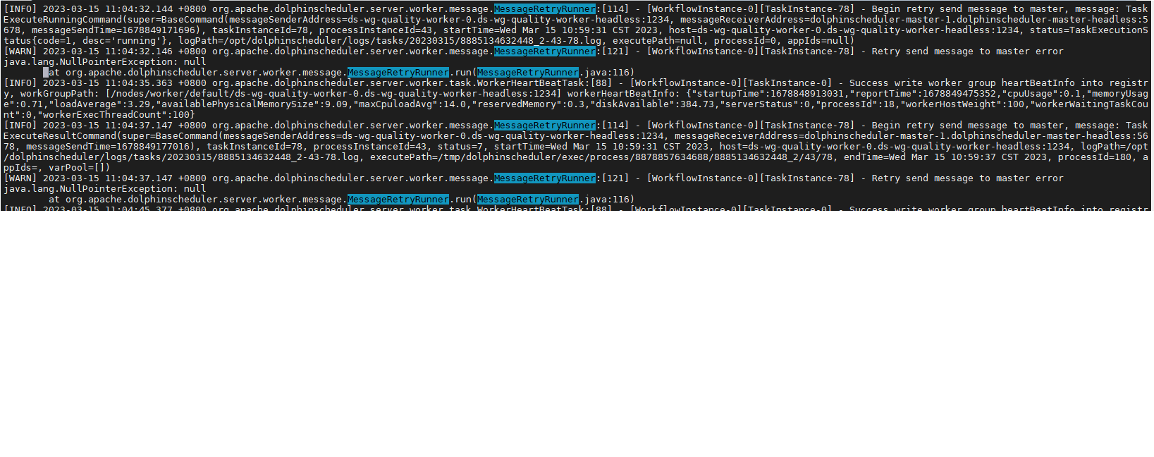[Bug] [Worker] post worker message throw NullPointerException · Issue #13746 · apache ...