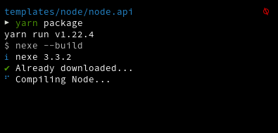 Stuck at Node Compilation Step · Issue #751 · nexe/nexe · GitHub