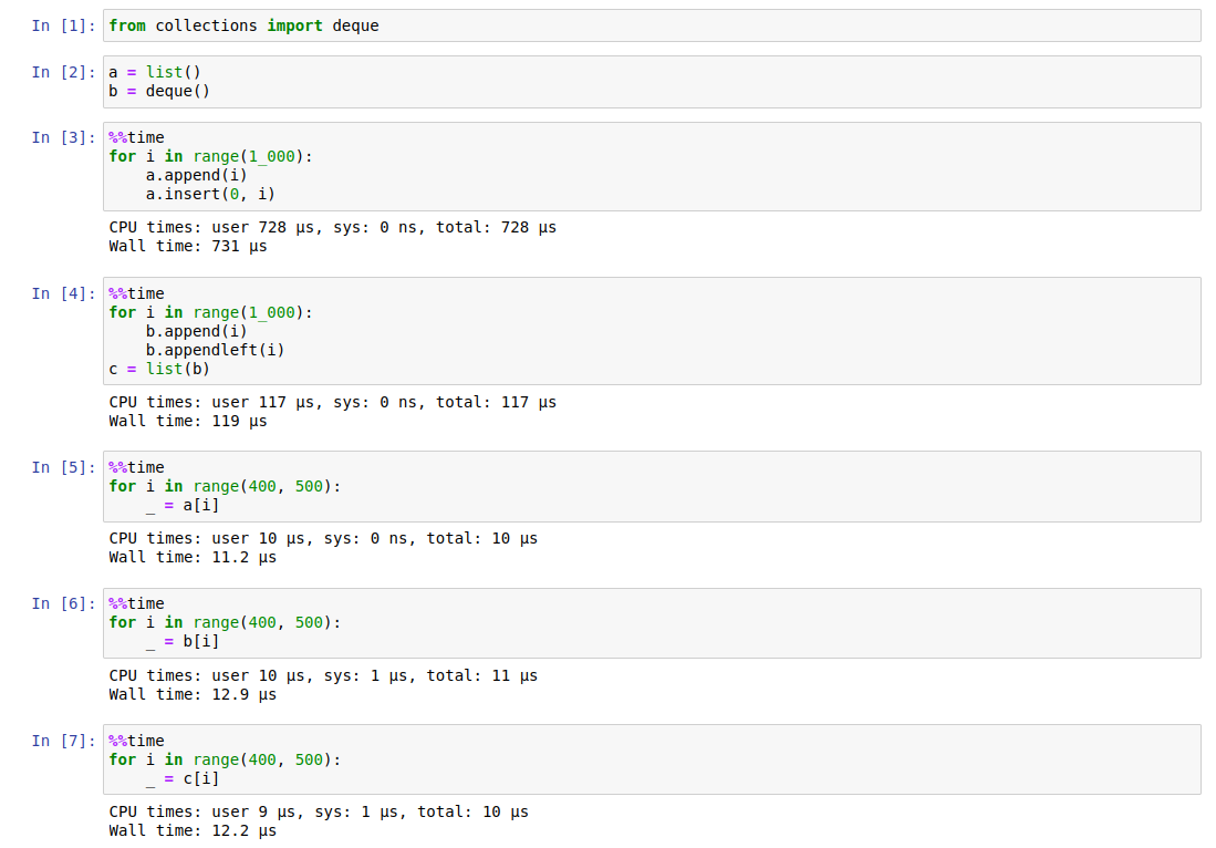 Trajectories should be deque, not lists (while generating) · Issue ...