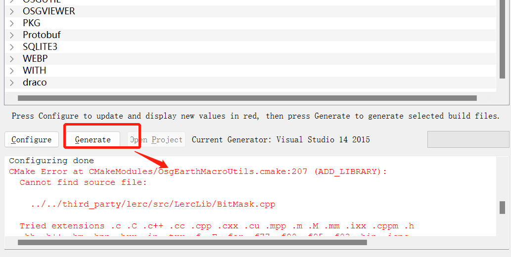 osgEarth 3.3 : CMake Error in Windows · Issue #2179 · gwaldron/osgearth · GitHub