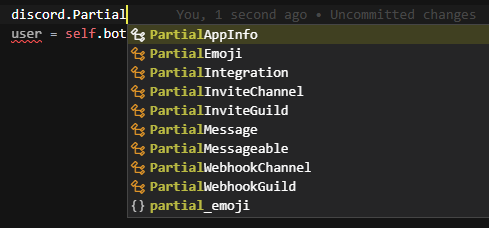 PartialUser/PartialMember · Issue #9081 · Rapptz/discord.py · GitHub