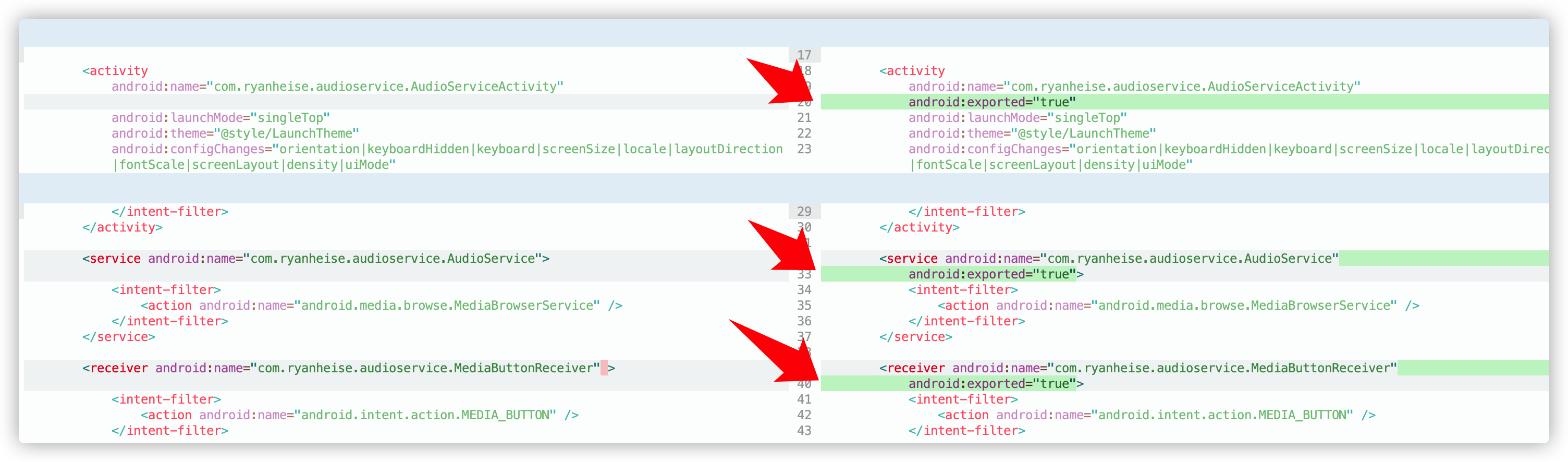 just_audio_background cannot use in android targetSdkVersion 31 · Issue #615 · ryanheise/just ...