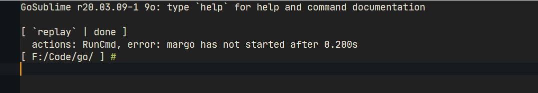 Never success config · Issue #968 · DisposaBoy/GoSublime · GitHub